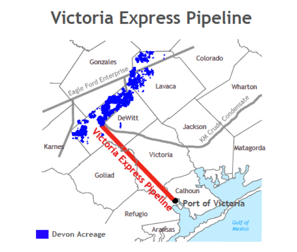 Condensate City – Eagle Ford Crude Infrastructure Part 6 – Devon ...