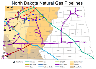 We Did Start the Fire—Gas Pipelines’ Role in Reducing Bakken Flaring ...