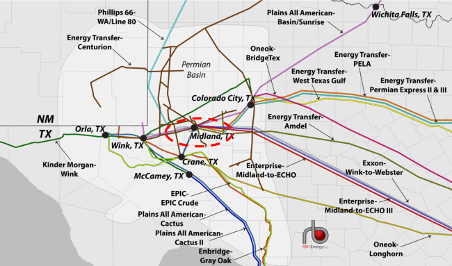 Center of the Universe - The Midland Crude Oil Hub, Where Permian ...