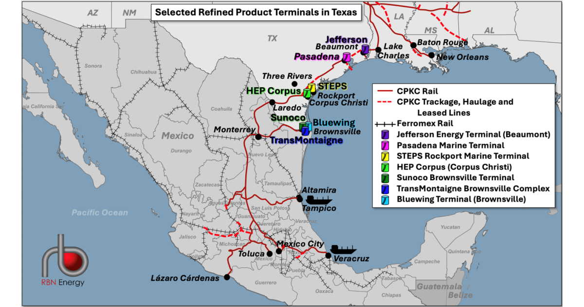 Where She Goes – How Gulf Coast Refiners and Their Partners Move ...