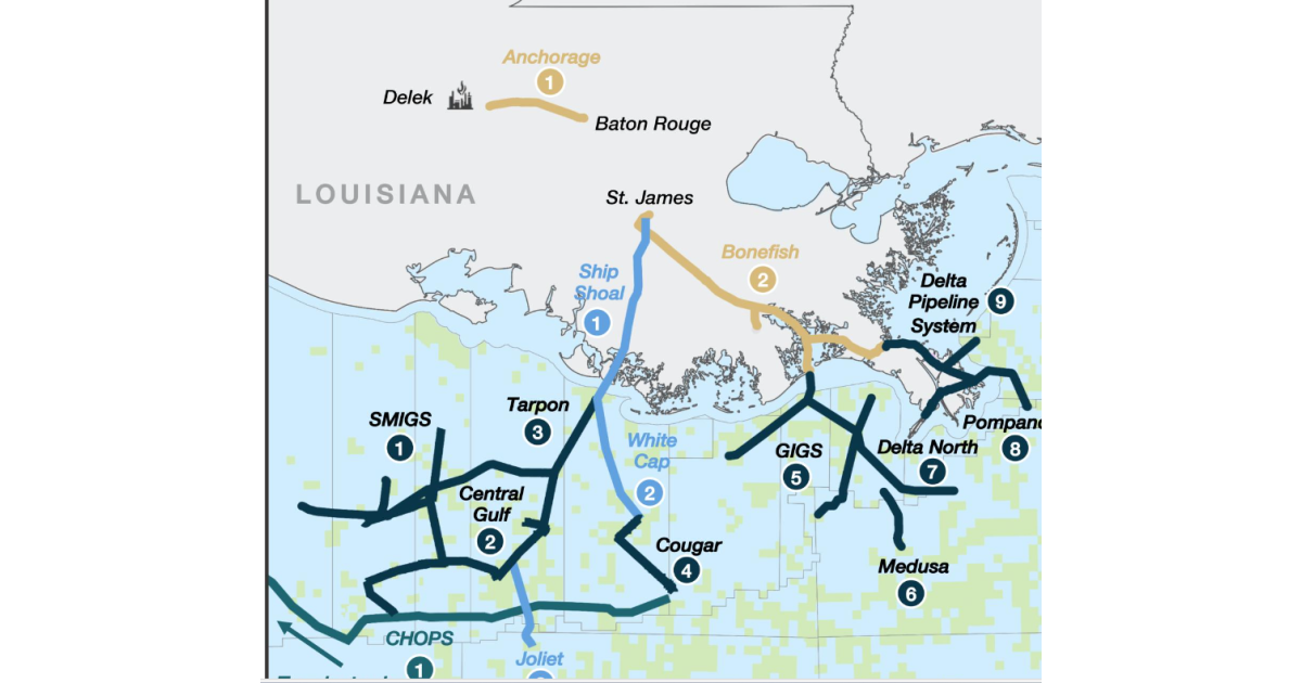 Chevron Halts Crude Shipments From Empire Terminal to Bonefish Pipeline ...