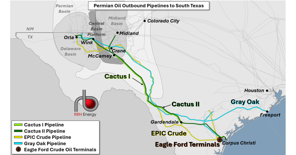 Can't Hold Back - Cactus I and II Pipelines Remain Key to Corpus ...