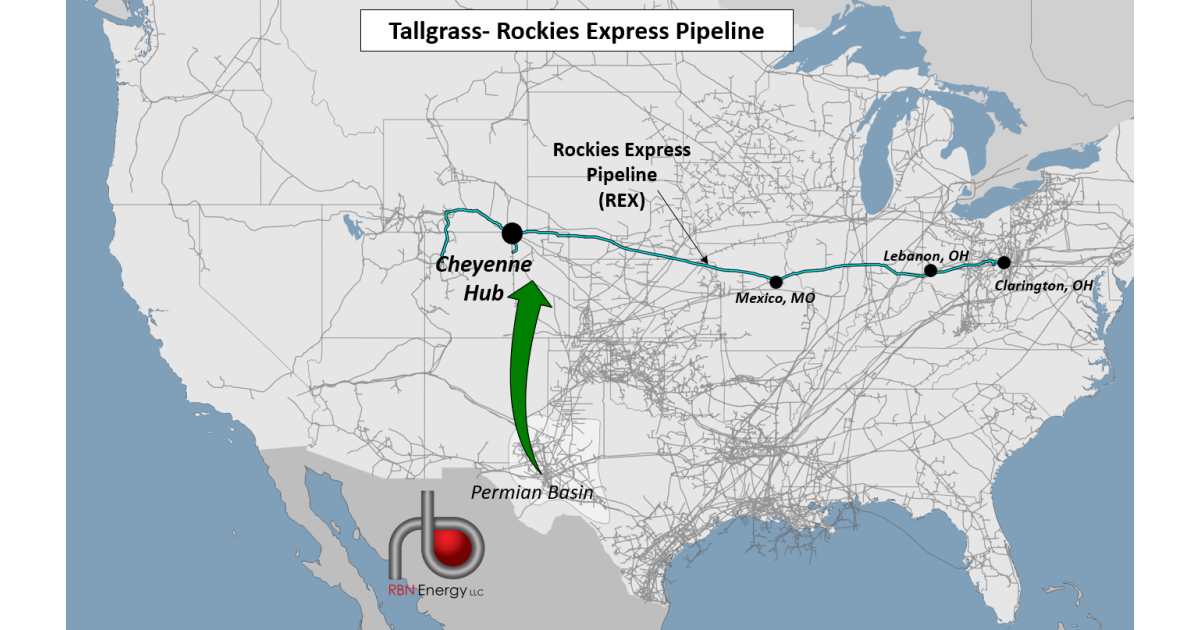 Tallgrass Proposes a Pipeline from Permian to Rockies Express | RBN Energy